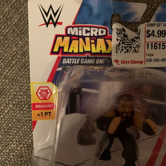 WWE | Toys | 25 Wwe Micro Maniax Series 1 Braun Strowman Roman Reigns ...